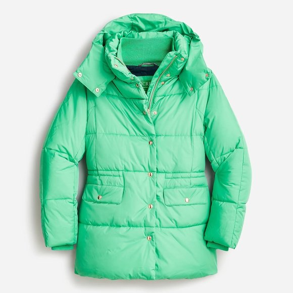 J Crew Puffer Coats